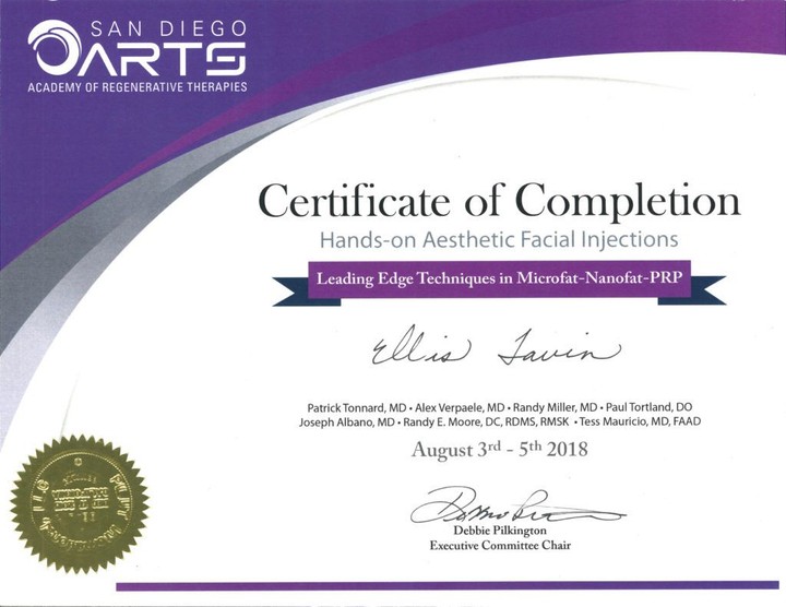 Regenerative Aesthetics Memphis | Dr. Ellis Tavin | PSG